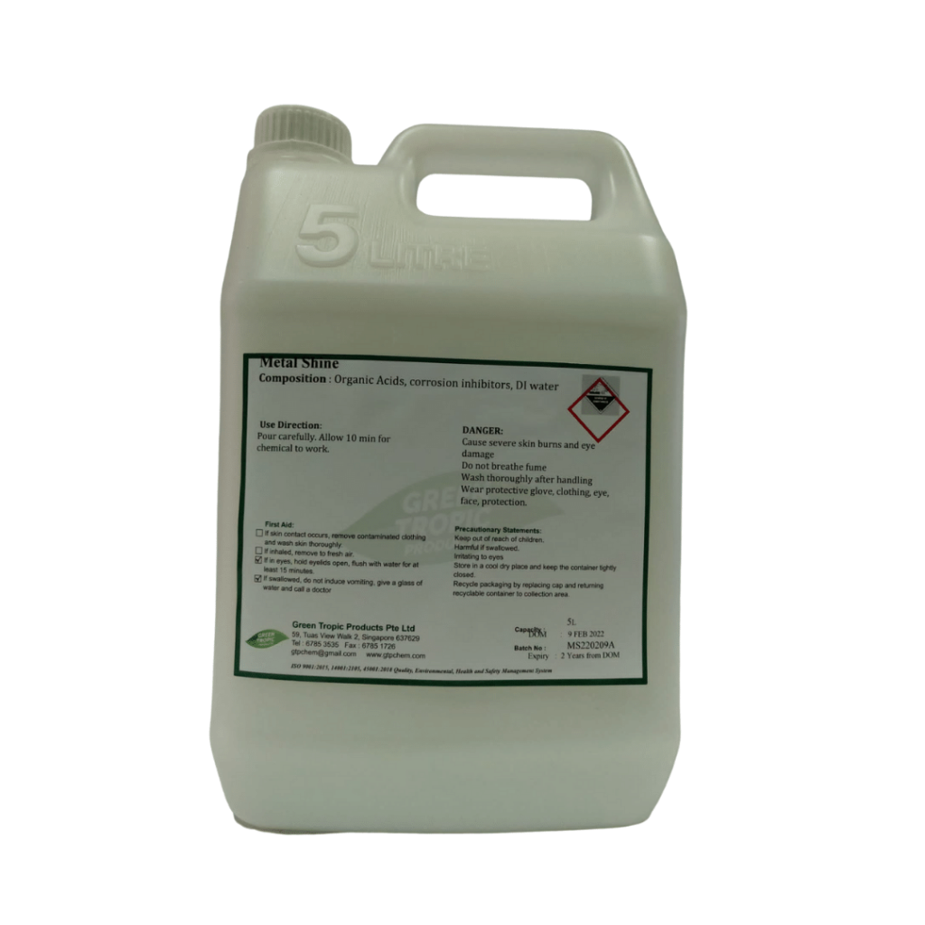 Metal Shine 5 Litre – Green Tropic Products