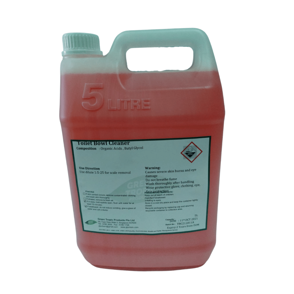 Detergent Toilet Bowl Cleaner 5 Litre – Green Tropic Products